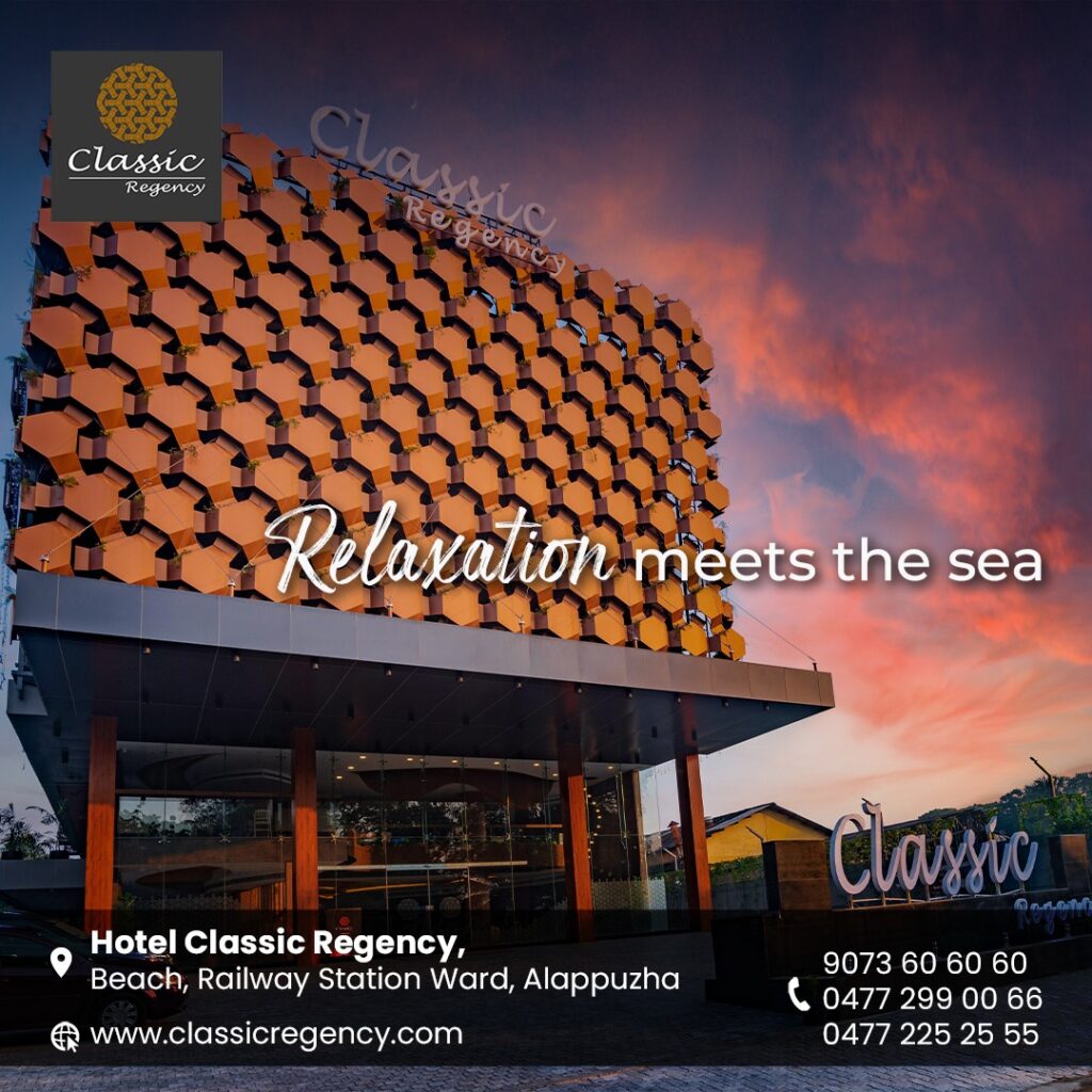 Hotel Classic Regency, One of the Best Hotels in Alleppey